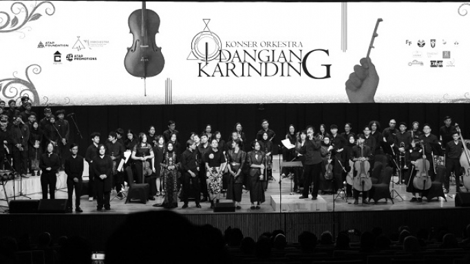 Pertemuan Dua Dunia Berbeda dalam Konser Orkestra Dangiang Karinding ...