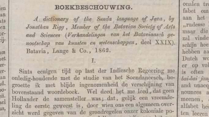 BIOGRAFI JONATHAN RIGG 1809-1871 #8: Polemik setelah Terbit Ka...