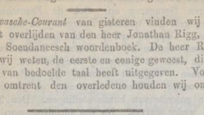 BIOGRAFI JONATHAN RIGG 1809-1871 #10: Meninggal di Jasinga Tah...